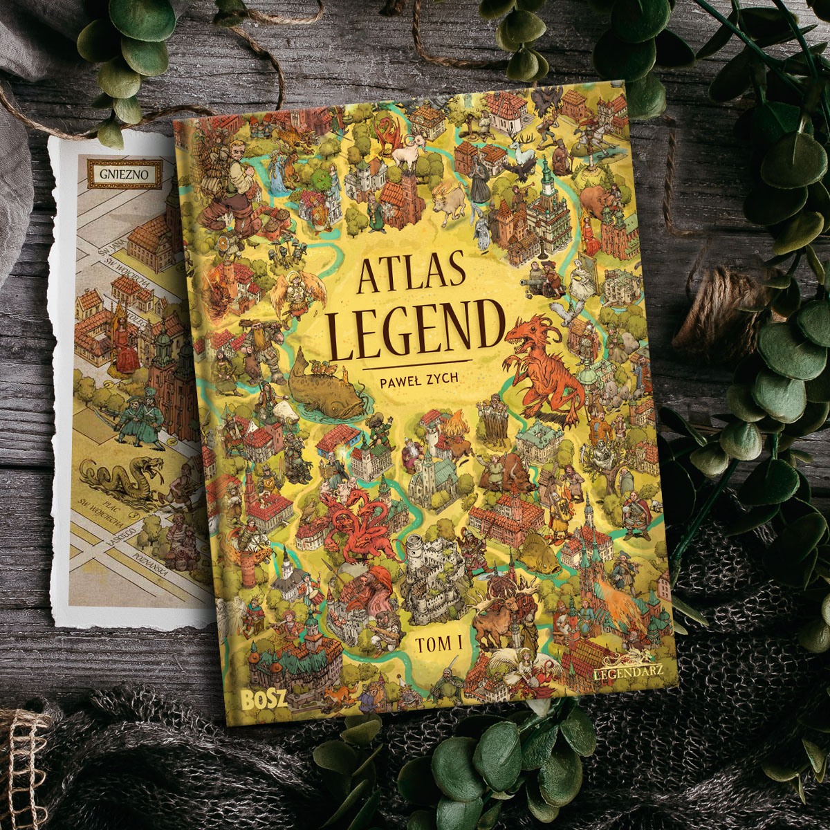 Atlas legend. Tom 1 - Wydawnictwo BoSz