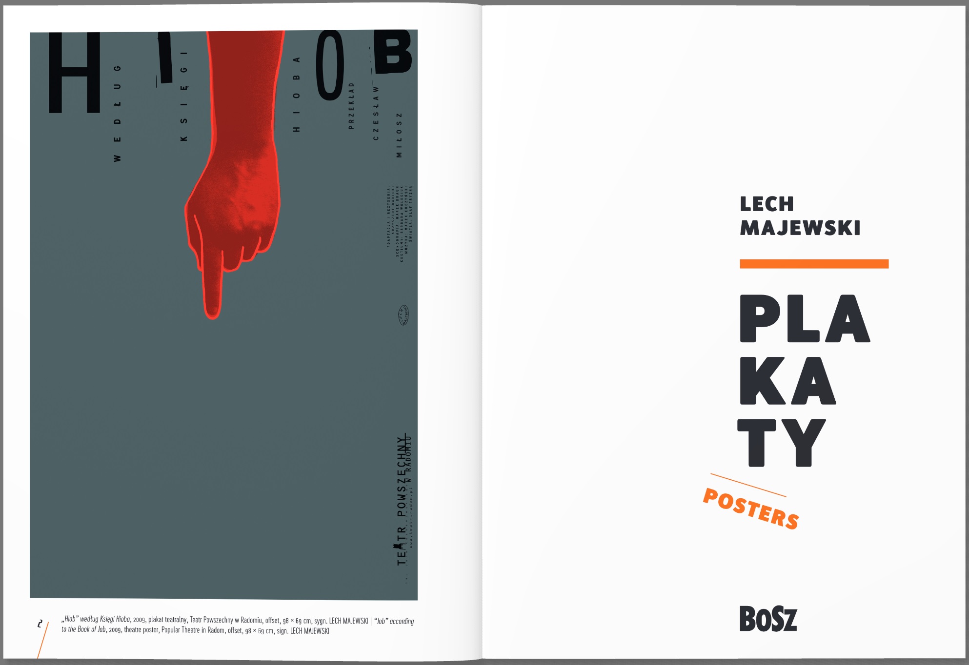 Lech Majewski. Plakaty – Wydawnictwo BoSz
