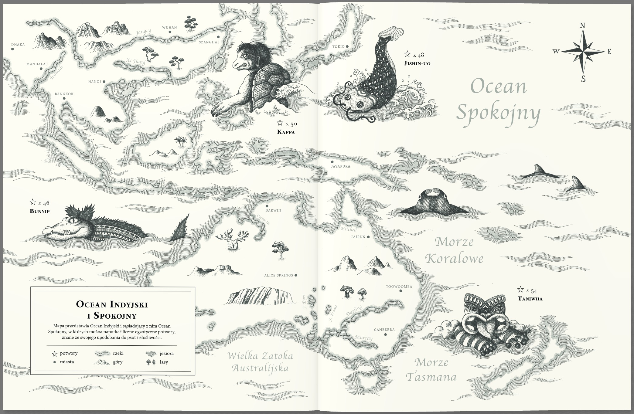 Legendarne potwory wodne - Wydawnictwo BoSz