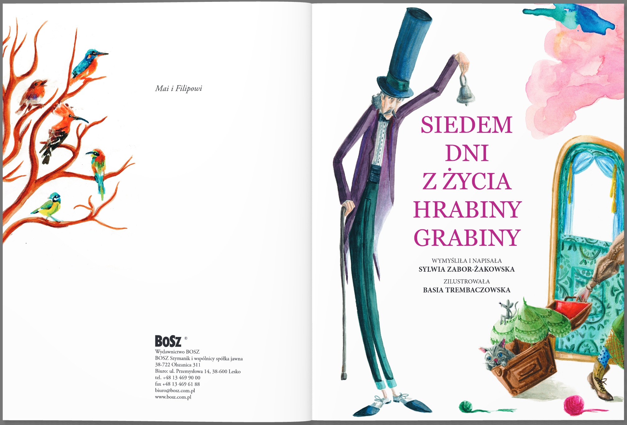 Siedem dni z życia Hrabiny Grabiny - Wydawnictwo BoSz